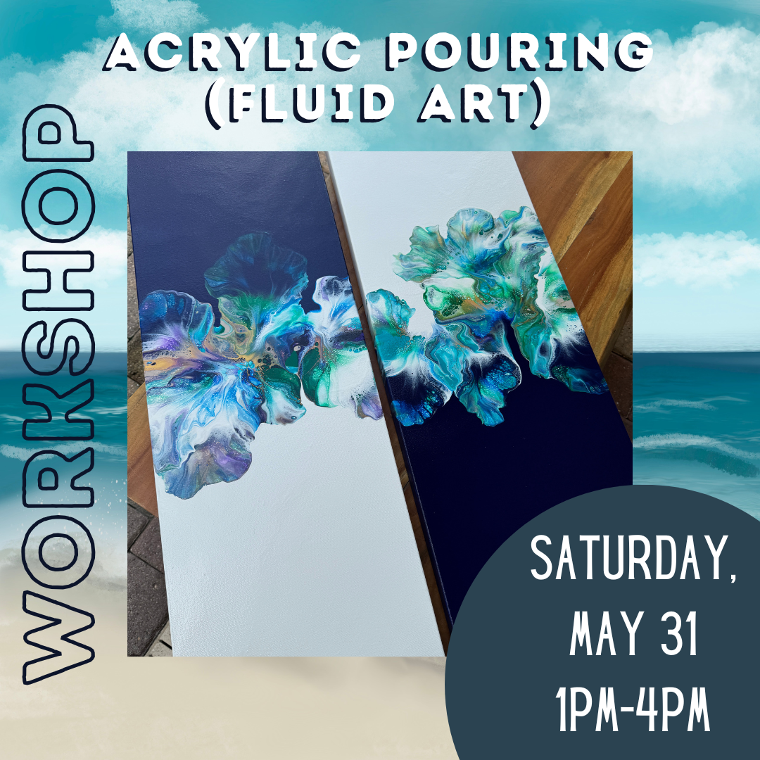 Acrylic Pouring with Rakhi Jha - Morean Arts Center
